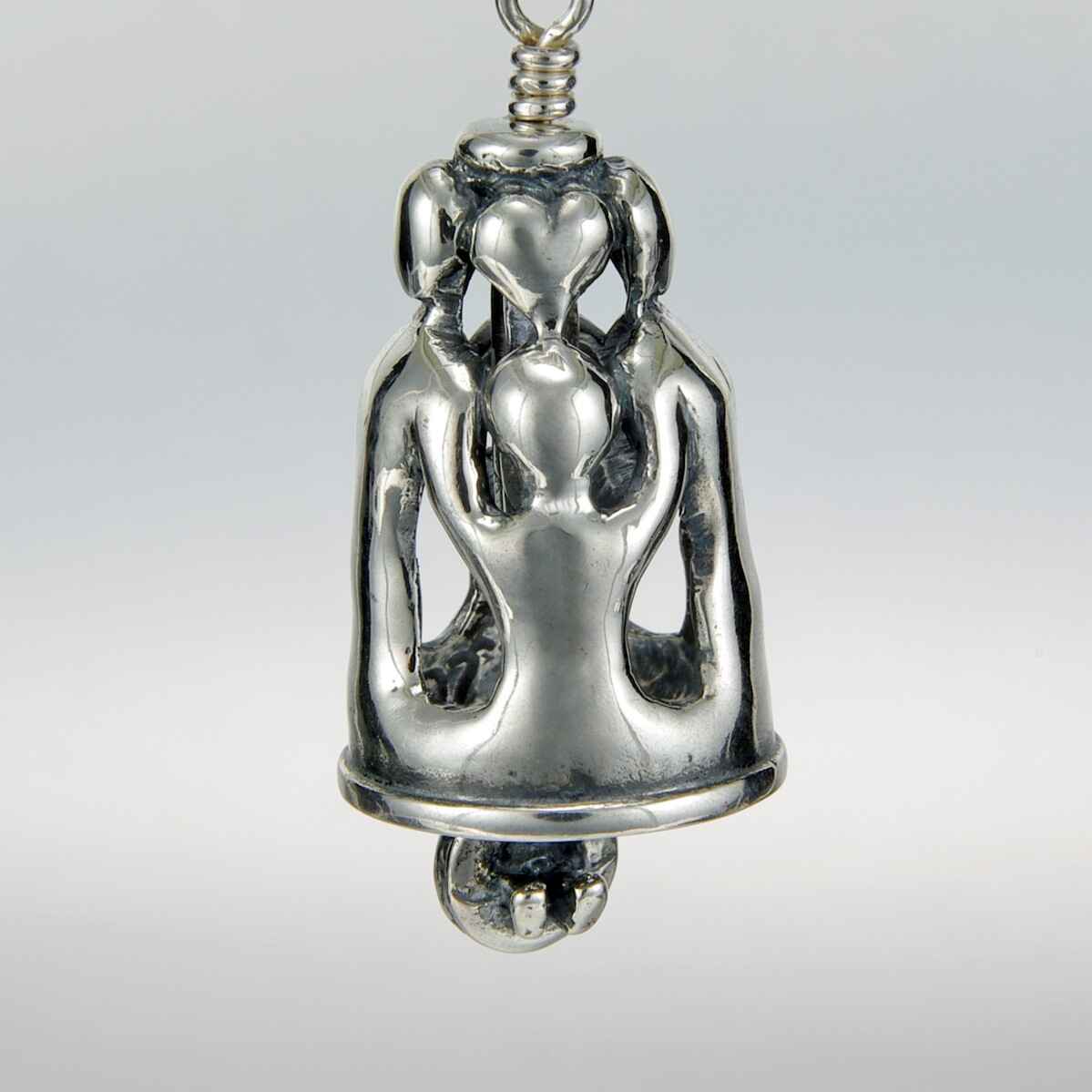 Family Silver Bell Pendant - A Unique Gift To Be Treasured For Years ...