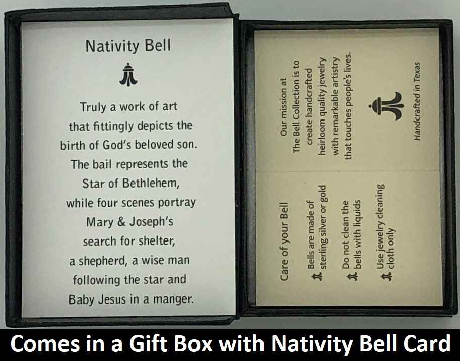 Nativity Bell Pendant – The Bell Collection