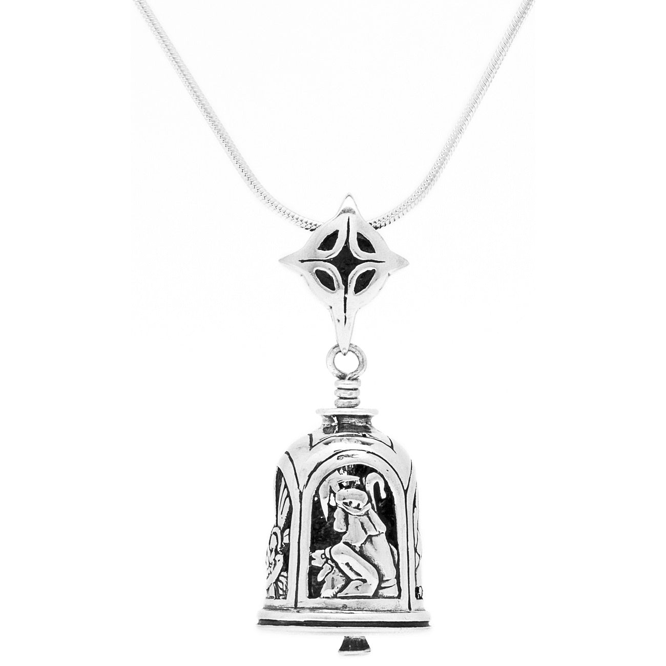 Nativity Bell Pendant - Four scenes of the nativity – The Bell Collection
